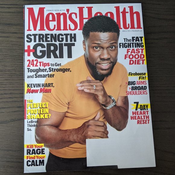 Other | Mens Health Kevin Hart March 220 Magazine | Poshmark